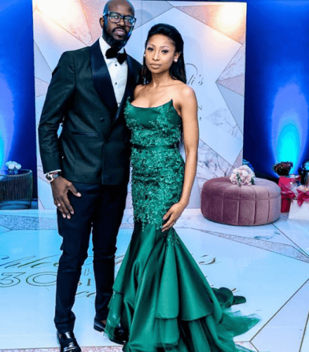 Enhle Mbali Maphumulo celebrates her 30th birthday