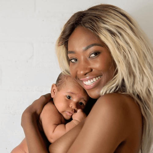 Takkies shares a video of her giving birth