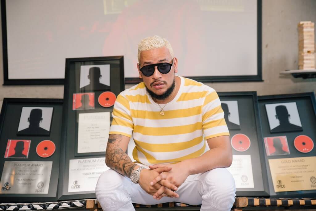 Rapper AKA Rocks a R410K outfit for the Fact Durban Rocks performance