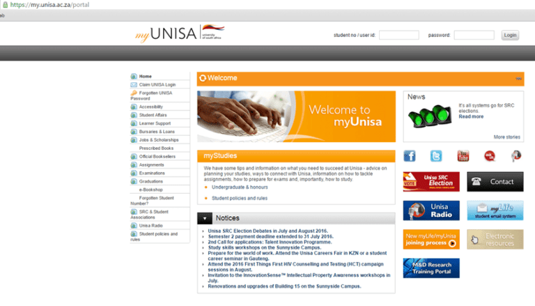 How To Use MyUnisa (University of South Africa)