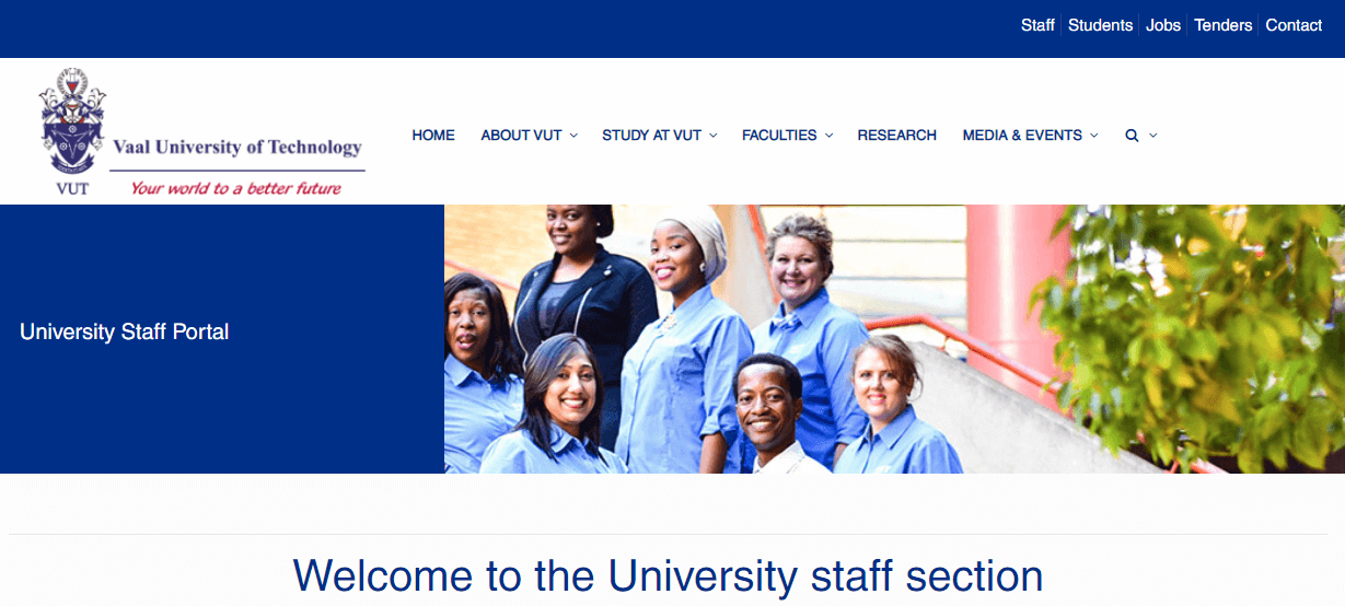 VUT ITS: How to Access Vaal University of Technology Student Portal Login