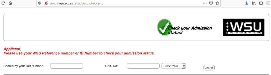 WSU Status: How to Check WSU Application Status