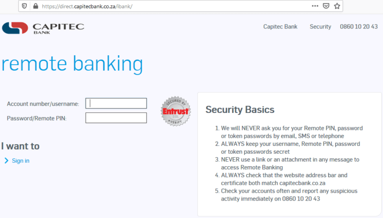 How to Use Capitec Internet Banking