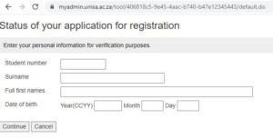 How to Check UNISA Registration Status for 2021