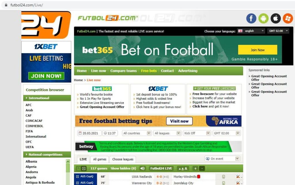 Futbol24: What is Futbol24 Livescore & Why is it Popular in SA