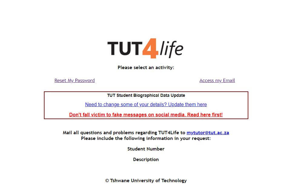 TUT4Life: How to Access TUT4Life Email