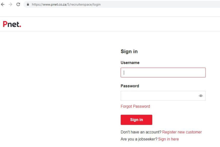PNet Recruiter Login, How to Login to PNet Recruiter Portal