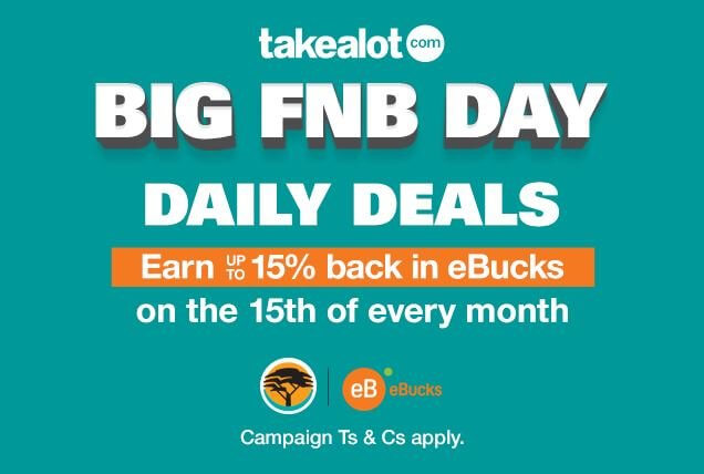 Takealot.com and FNB launch Big FNB Day!