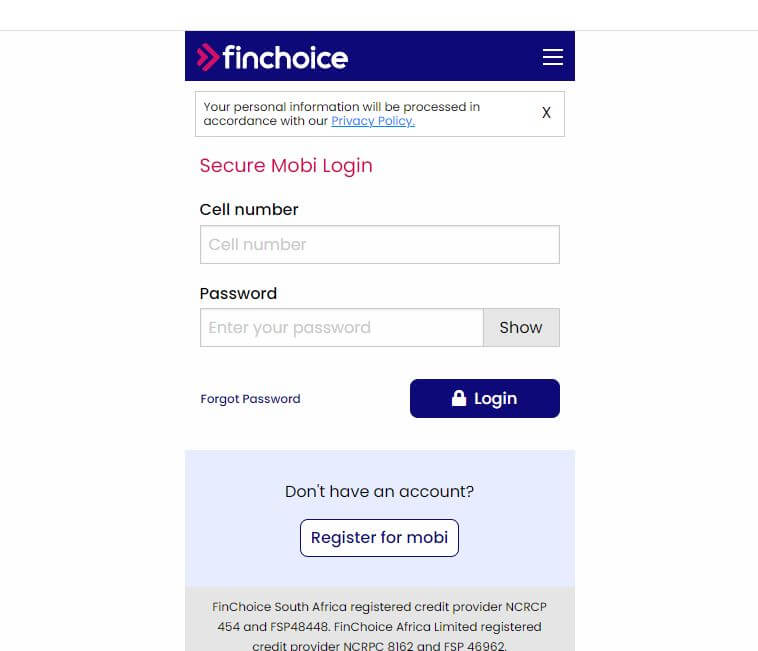 FinChoice Mobi Login: How to Access FinChoice MobiMoney