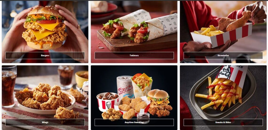 KFC Menu Prices South Africa 2025