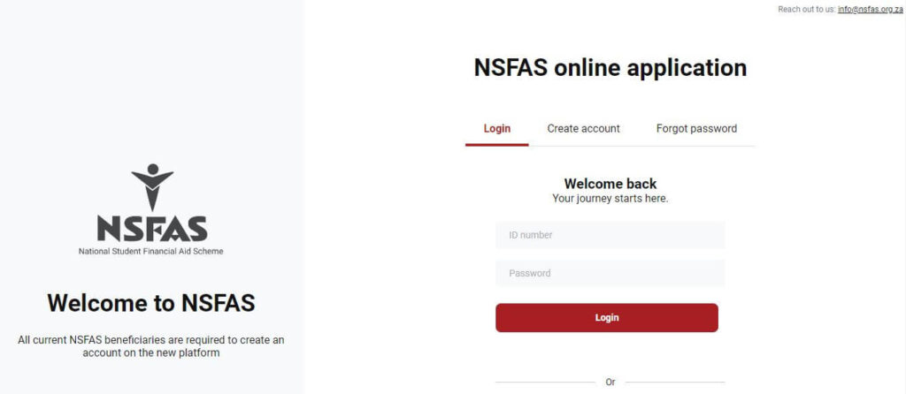 NSFAS Login, MyNSFAS Login Portal South Africa