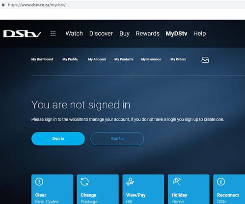 What Is DStv Self Service? Here's How DStv Self Service Works