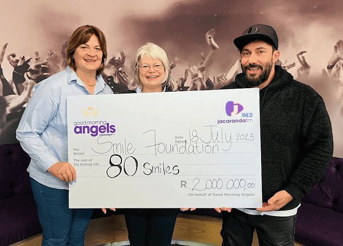Jacaranda FM’s Good Morning Angels Raises R2 Million For The Smile ...