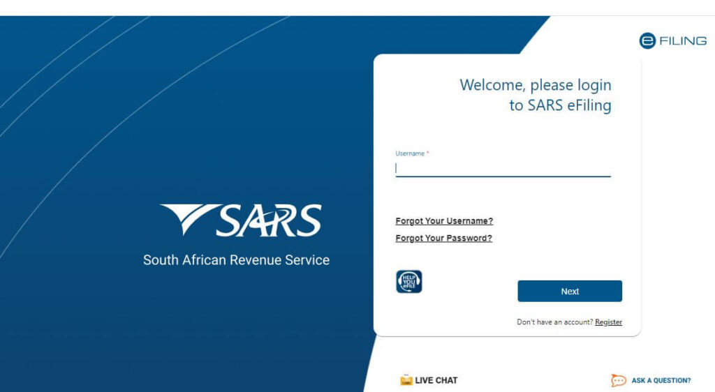 SARS Login: How To Login to SARS Online