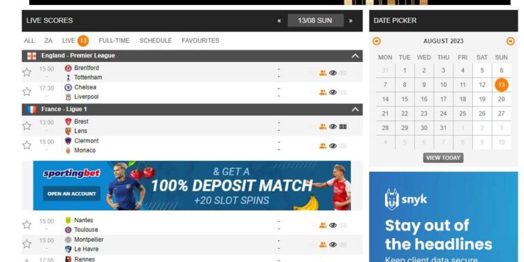 What Is Soccerway South Africa? Livescore Soccerway Results