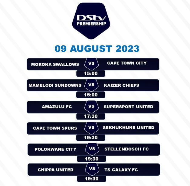 PSL Fixtures For 2023/24 Season