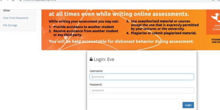 What Is eve.uj.ac.za login? How To Login eve.uj.ac.za