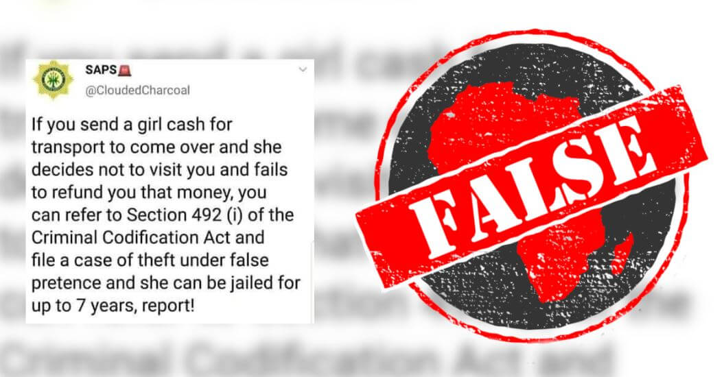 Section 492 i Of The Criminal Codification Act in South Africa