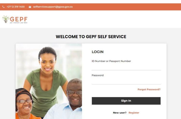 My GEPF Login Guide