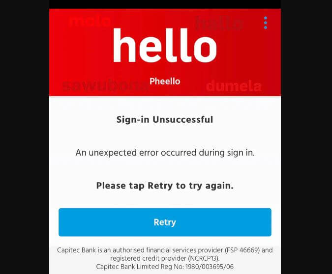 How To Fix Capitec App Not Working?