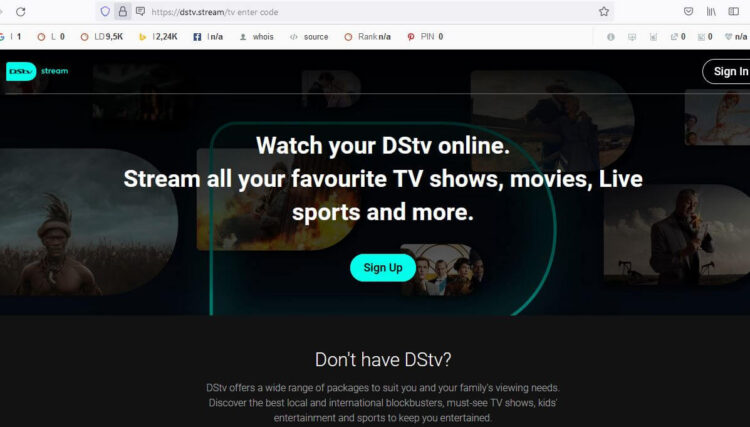 How Do I Enter My DStv.Stream/TV Enter Code In South Africa