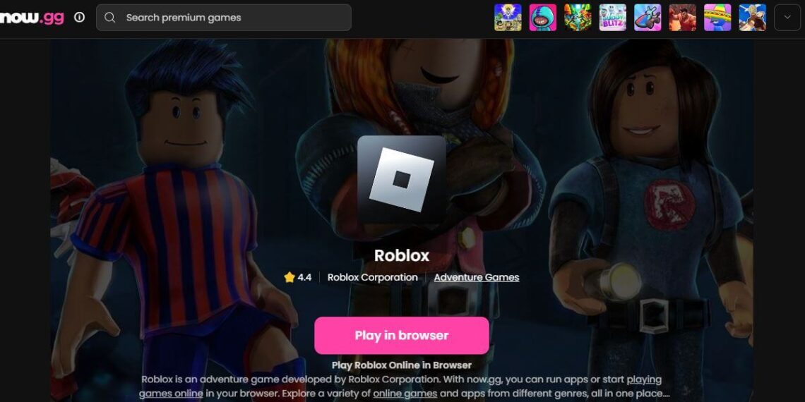 NOW.GG Roblox: Play Roblox Online for Free on PC and Mobile