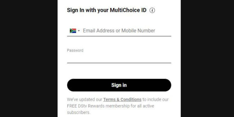 Guide to dstv.stream/tv login South Africa