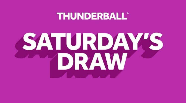 United Kingdom Thunderball Results Saturday 16th March 2024