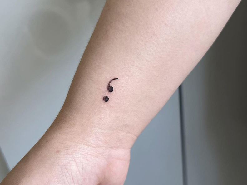 Semicolon Tattoo Meaning | What Does This Symbolize?