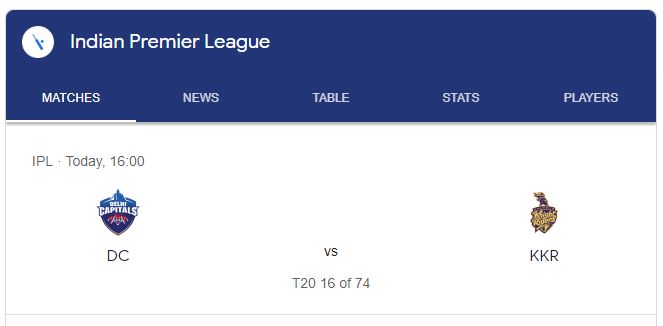 Todays Match IPL: DC vs KKR; Who’ll Win Delhi vs Kolkata Match?