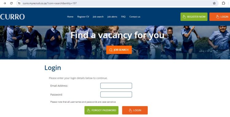 Curro Vacancies Login: How To Login & Apply For Curro Vacancies