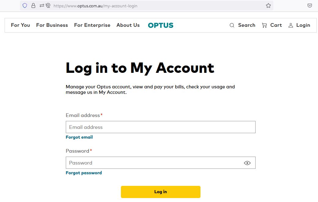 Optus Login: How To Login To Optus Webmail