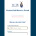 Wits Self Service Portal - How to Access Wits University Student Portal