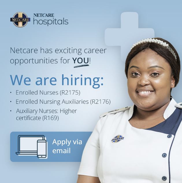 Netcare Vacancies 2024 | Apply Now @Www.Netcare.Co.Za For Clinical ...