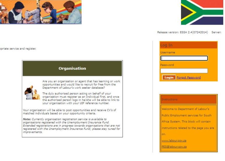 How to Register on ESSA Labour for Government Jobs