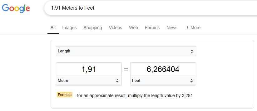 What Is 1.91 Meters to Feet? – Quick Read Magazine