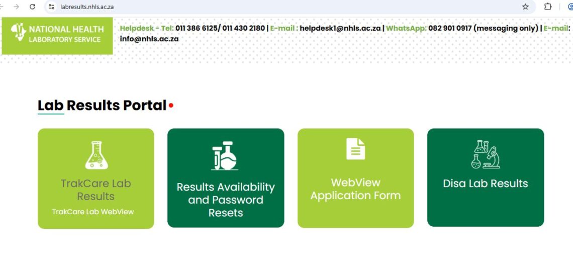 NHLS Login: Learn How To Login To NHLS TrakCare – Quick Read Magazine