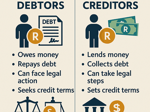 What Is the Difference Between Debtors and Creditors?