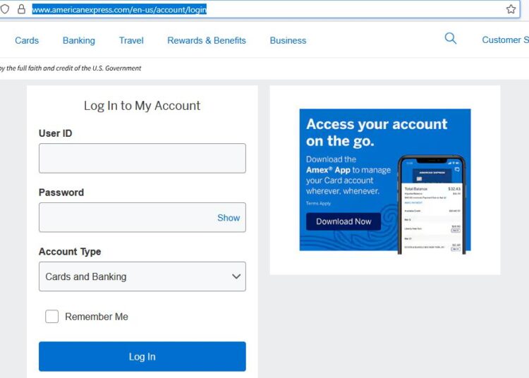Amex Login: Guide to American Express Online Access, Credit Cards, and ...