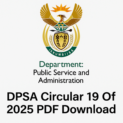 DPSA Circular 19 Of 2025 PDF Download