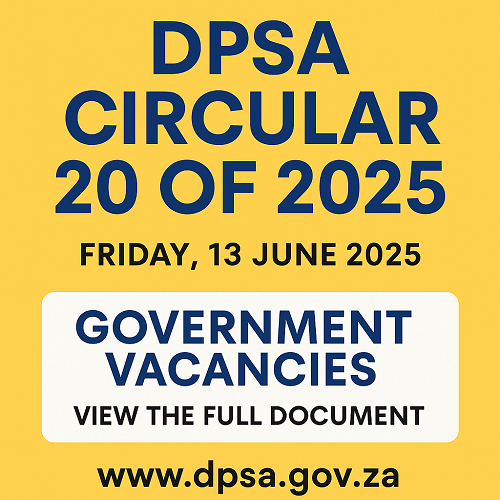 All DPSA Vacancies Circulars 2023