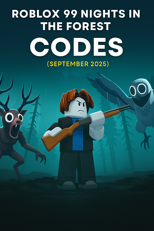 Roblox 99 Nights in the Forest Codes (September 2025)