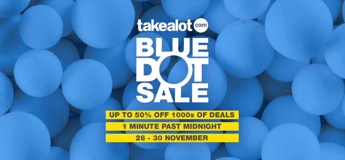 The Takealot Blue Dot Sale 2025 | Black Friday Deals