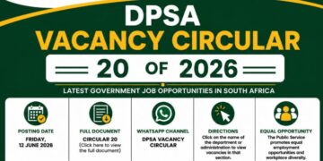 DPSA Vacancy Circular 20 of 2026 – Latest Government Jobs in South Africa