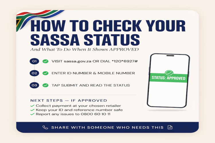 How to Do a SASSA Status Check – And What to Do When It Shows Approved