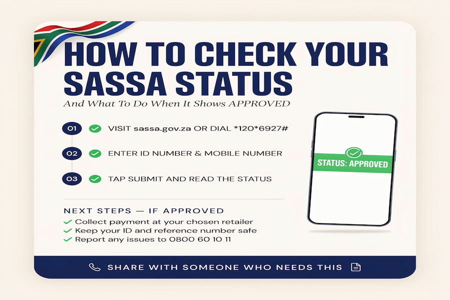 How to Do a SASSA Status Check – And What to Do When It Shows Approved